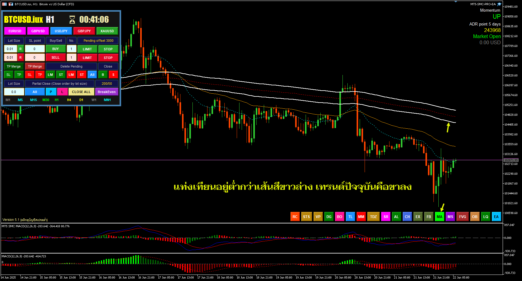 MT5 SMC PRO ระบบเทรด SMC คุณภาพสูง ราคาประหยัด